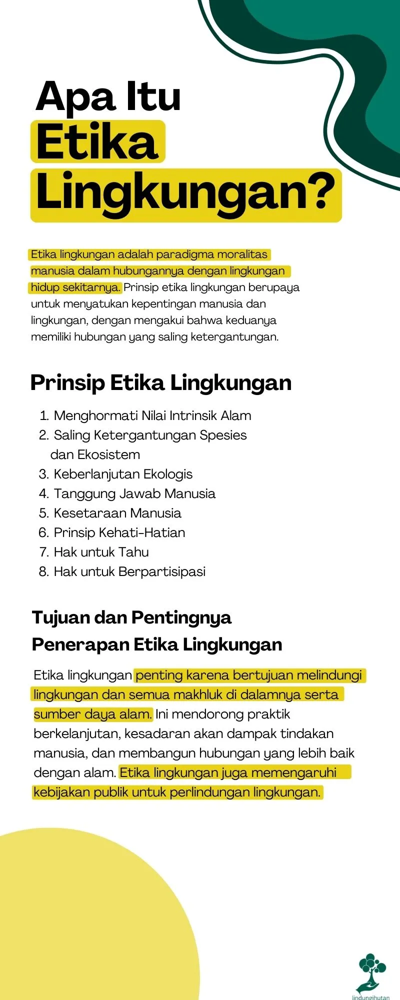 Etika Lingkungan: Pengertian, Jenis, Prinsip, Tujuan, dan Contoh ...