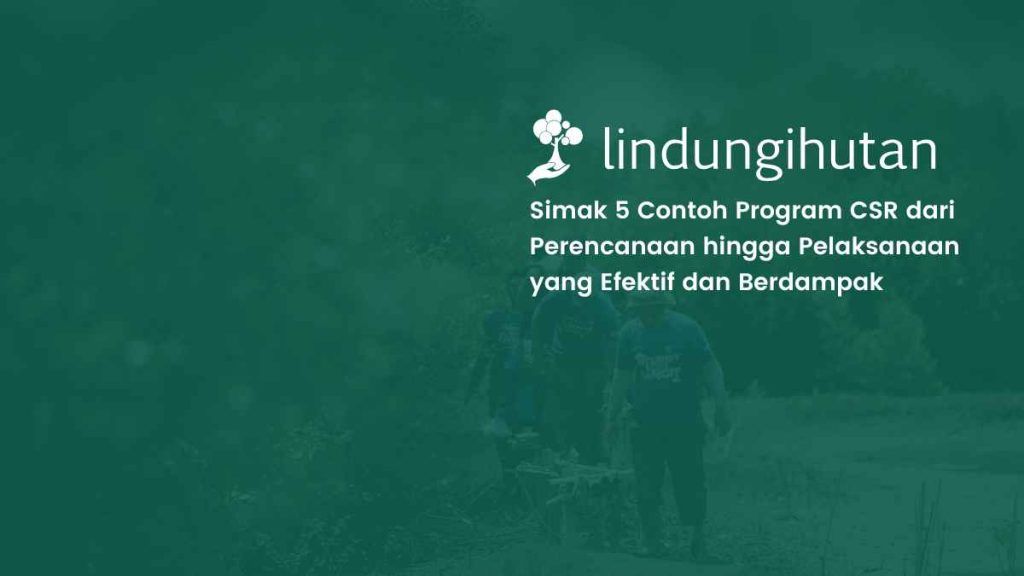 5 Contoh Program CSR Sukses