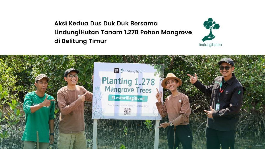 1.278 Pohon Mangrove Kolaborasi Kedua Dus Duk Duk di Kabupaten Belitung ...