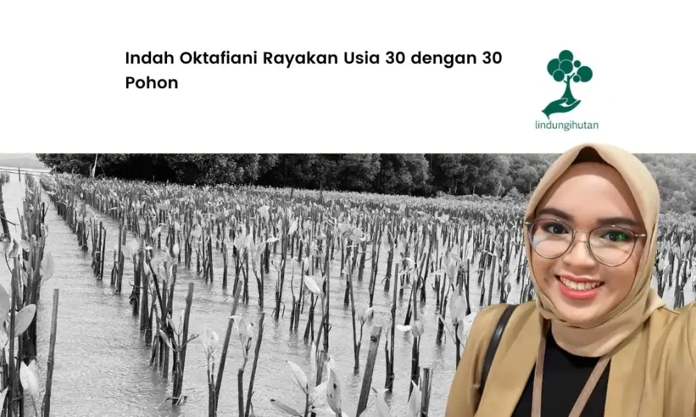 Cerita Indah Oktafiani, Donor of The Month LindungiHutan